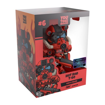 GUMO 火焰限定款 辐射动力装甲 游戏正版 周边公仔 Fallout T-60