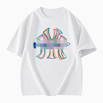 MY情侣潮牌短袖t恤青少年