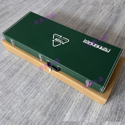 Fernandes费尔南德斯 MG专用绿色琴盒 Burny Hide内侧贴合琴箱