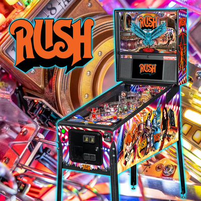 美国进口pinballRush弹珠机复古