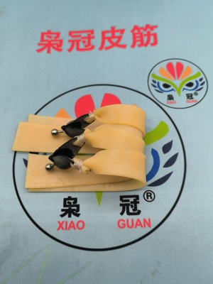 新款强磁4020加宽加厚皮筋多珠散珠皮兜猫头鹰猎鹰专用