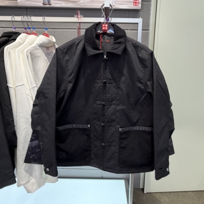 中国李宁秋冬休闲保暖短棉服