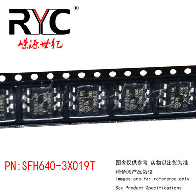 SFH640-3X019T SMD-6 VISHAY原装 晶体管输出光电耦合器60mA 300V