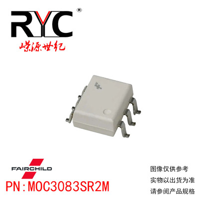 MOC3083SR2M SOP/SMD-6 FAIRCHILD 正品 三极与SCR输出光电耦合器