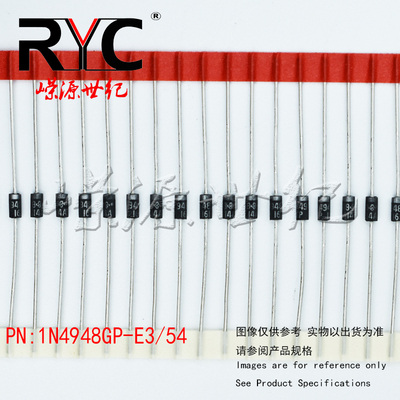 1N4948GP-E3/54 DO-204AL VISHAY 原装 整流器 1.0 Amp 1000 Volt