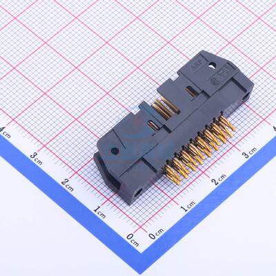 IDC连接器(牛角/简牛) 1658694-8 直插,P=2.54mm TE Connectivity