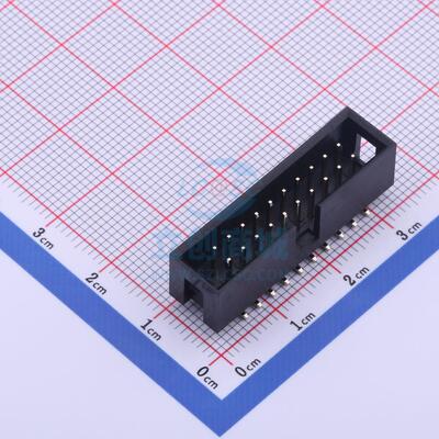 IDC连接器(牛角/简牛) BH-00019 SMD,P=2.54mm Liansheng(连盛)