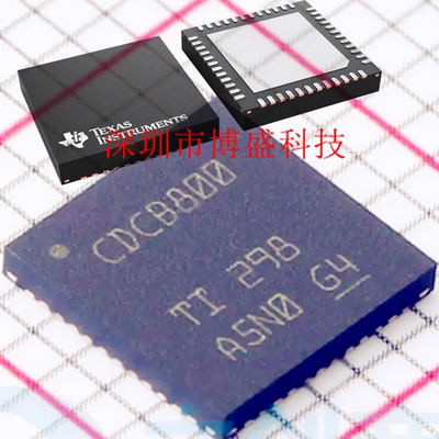 原装 CDCDB800 /CDCDB803 RSLR 全新TI芯片IC RSLT CDCB VQFN-48