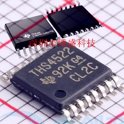 TI原装 THS4522 /4532 /4552 IPWR 全新放大器芯片IC IPW TSSOP16
