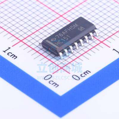 电源芯片 SN74HC151DR SOIC-16_150mil TI 全新原装进口