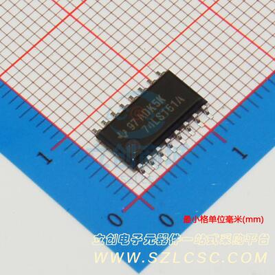 计数器/分频器 SN74LS161ANSR SOIC-16_208mil TI 全新原装进口