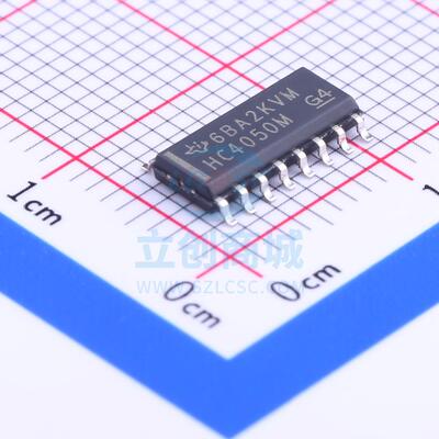 缓冲器/驱动器 CD74HC4050M96 SOIC-16 TI 全新原装进口