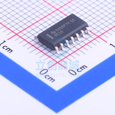 逻辑门 SN74HC10DR SOIC-14_150mil TI 全新原装正品