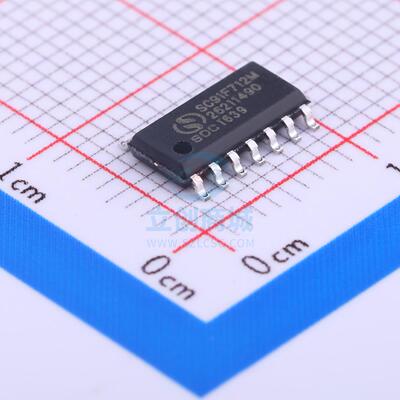 单片机(MCU/MPU/SOC) SC91F712M14U SOP-14_150mil 全新原装进口