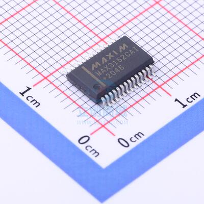 多协议收发器 MAX3162CAI+T SSOP-28 MAXIM 全新原装进口