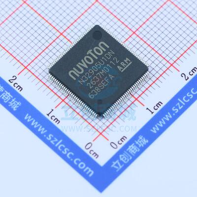 单片机(MCU/MPU/SOC) N32905U1DN LQFP-128_14x14x04P 全新原装进