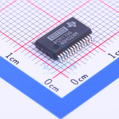数模转换芯片DAC PCM1796DBR SSOP-28_208mil TI 全新原装进口