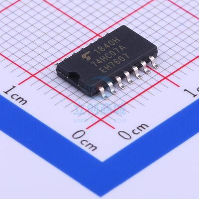 缓冲器/驱动器 TC74HC07AF SOIC-14_208mil 全新原装进口