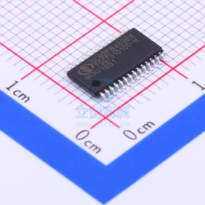 单片机(MCU/MPU/SOC) SC92F8463BX28U TSSOP-28L 全新原装进口