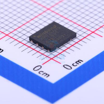 NOR FLASH W25Q128JVPIQ WSON-8_5x6mm WINBOND 全新原装进口