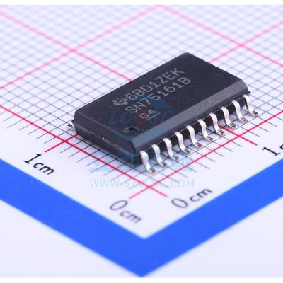 缓冲器/驱动器 SN75161BDW SOIC-20_300mil TI全新原装进口