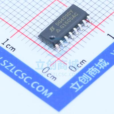 模拟开关/多路复用器 DG409DY-E3 SOIC-16_150mil 全新原装进口