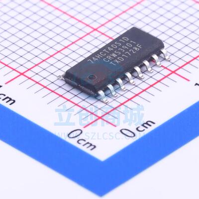 模拟开关/多路复用器 74HCT4051D,112 SOIC-16 全新原装进口