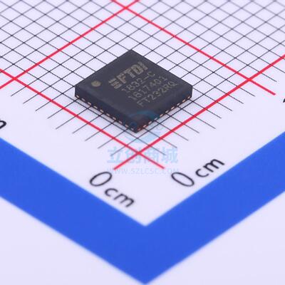 USB芯片 FT232RQ-REEL QFN-32_5x5x05P FTDI(飞特帝亚)