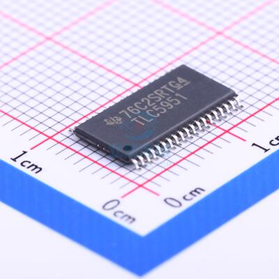 LED驱动 TLC5951DAP HTSSOP-38 TI 全新原装正品