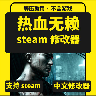 steam热血无赖Sleeping Dogs正版 修改器 补丁电脑PC/不含游戏