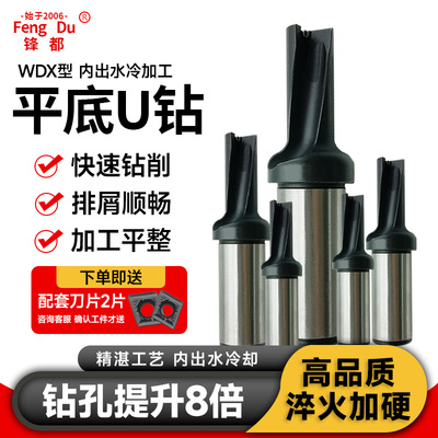 平底u钻WDX系列H13高硬度喷水钻