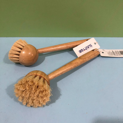 祥泰1212木柄剑麻锅刷实木锅刷墨西哥白棕丝锅刷厨房清洁刷