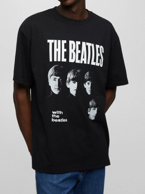 TheBeatles短袖重磅宽松男女T恤