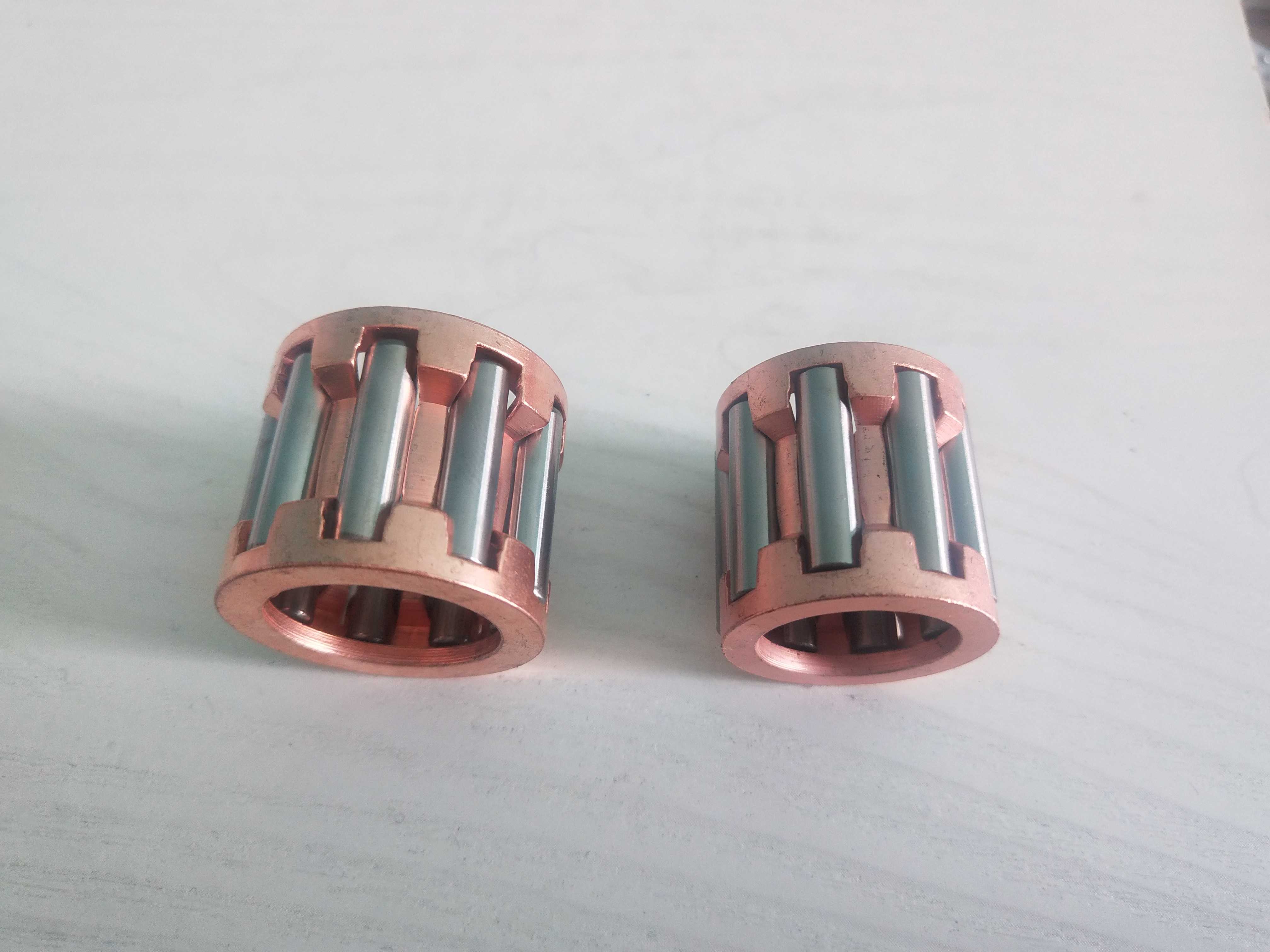 铜保持架滚针轴承 1套是两个轴承 滚子粗5mm