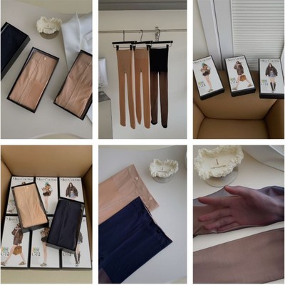 MissCactus双层纽扣可替换光腿神器肉色打底裤加绒加厚黑丝透肤袜