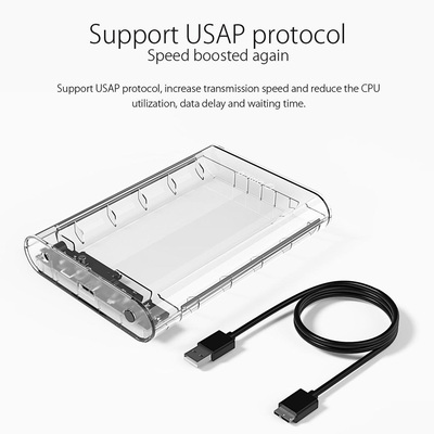 ORICO 3.5In HDD Hard Drive External Enclosure Case Storage