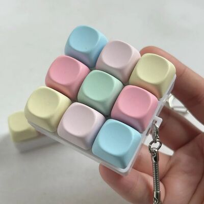 Relaxing 4/9 Keys Finger Keyboard Keycap Key Button Decompre