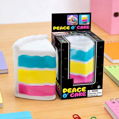New NeeDoh Peace Cake Squeeze Pinch Music Sensory Squeeze To