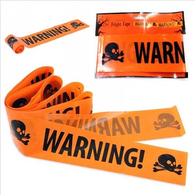 NEW 1PC Halloween Props Window Prop Warning line Plastic Sku