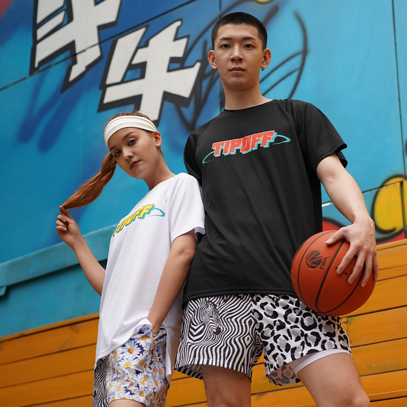 TIP-OFF运动短袖夏季篮球实战训练T恤跑步健身速干衣吸汗透气