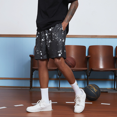 TIP-OFF美式复古篮球运动跑步健身休闲潮流宽松透气速干四分短裤