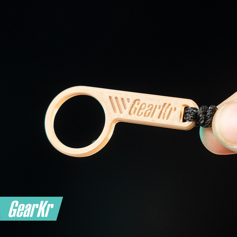 GearKr 快取拉环魔术贴拉手EDC工具个性拉链拉头快取小揪揪3D打印