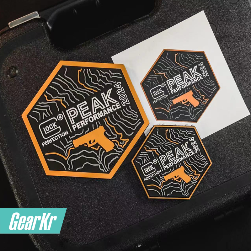 GLOCK PEAK PERFORMANCE 2024年限量战术章|贴纸|杯垫文创周边