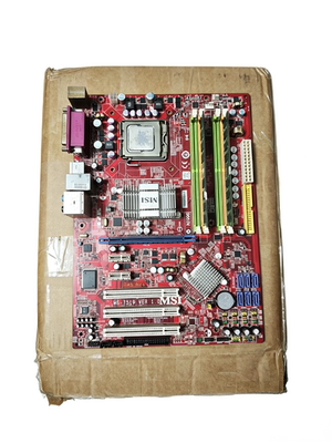 微星P45主板+X5460CPU+2G×DDR2内存 板U套装 支持WindowsXP系统