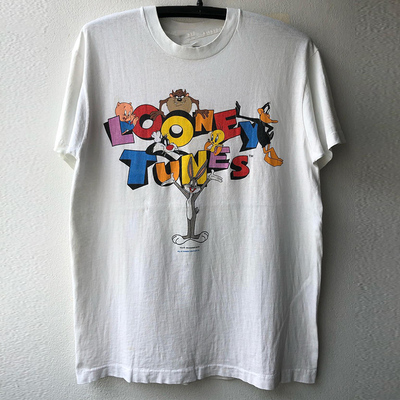 潮流潮牌重磅美式宽松tee