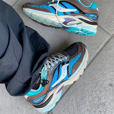 Saucony x Footpatrol ProGrid Omni 9索康尼联名复古跑鞋代购