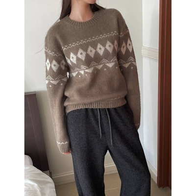 L.REWIND韩国直邮㊣女士新品真品25秋冬休闲人气时尚针织衫