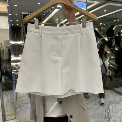 MER/ANGELO BIANCO韩国东大门代购㊣女士新款人气短裤褶裥