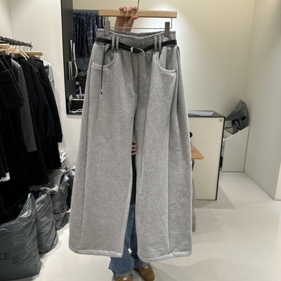 BEENS东大门㊣代购女士新品25秋冬真品推荐人气休闲裤含腰带