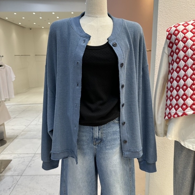 NEAR㊣东大门代购女装26秋冬新款休闲热卖时尚开衫复古开襟